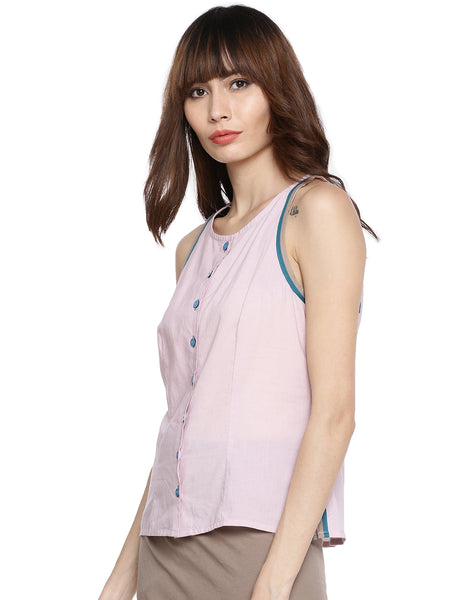 GRASS by Gitika Goyal Lavender Halter | GRASS by Gitika Goyal