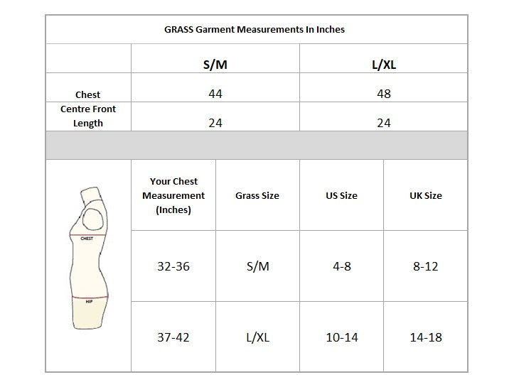 Goa Kaftan Size Chart – GRASS by Gitika Goyal